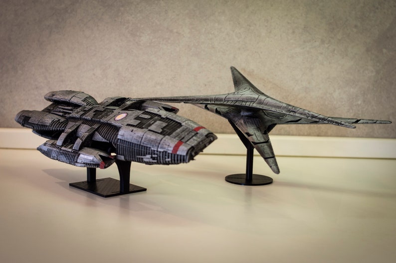Battlestar Galactica Cylon High Detail Ship Model Spaceship - Etsy