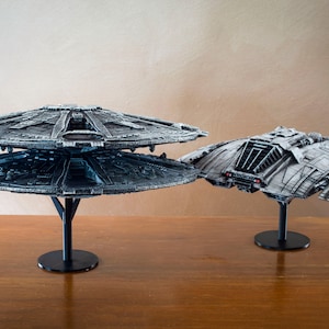 Original 1978 Battlestar Galactica Cylon Base Star Ship Model ...