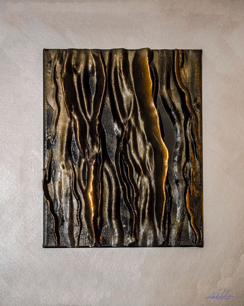 Original Abstract Painting 3D Texture Art 3D Printed Art - Etsy