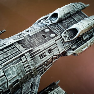 Battlestar Galactica Valkyrie, High Detail Ship Model, Spaceship Prop ...