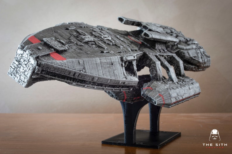 Battlestar Galactica Helios Class Warstar High Detail Ship Model ...