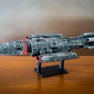 Battlestar Galactica Valkyrie, High Detail Ship Model, Spaceship Prop ...