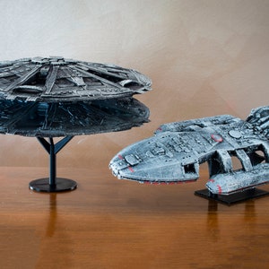 Original 1978 Battlestar Galactica Cylon Base Star Ship Model ...