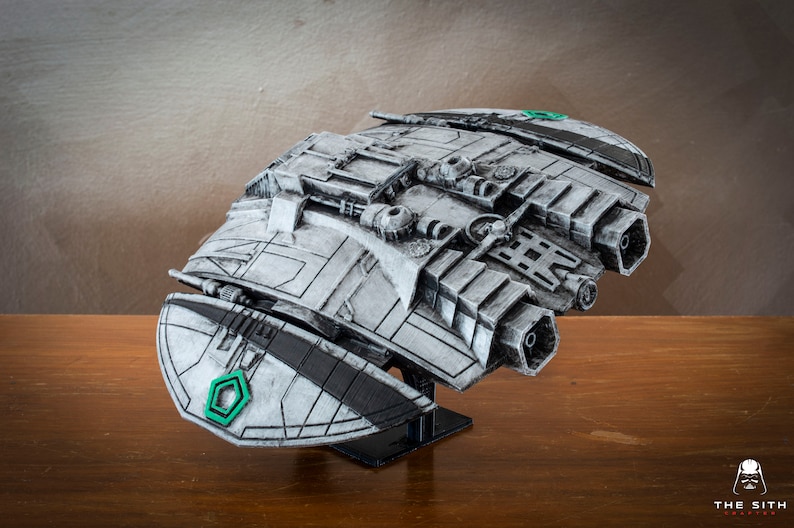 Battlestar Galactica Cylon Raider, 1978 Cylon Raider, Cylon Spaceship ...
