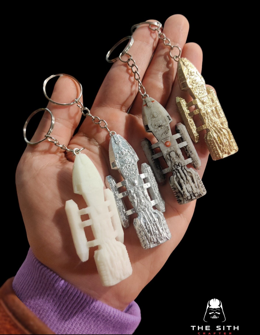 Original 1978 Battlestar Galactica High Detail Ship Model Keychain ...