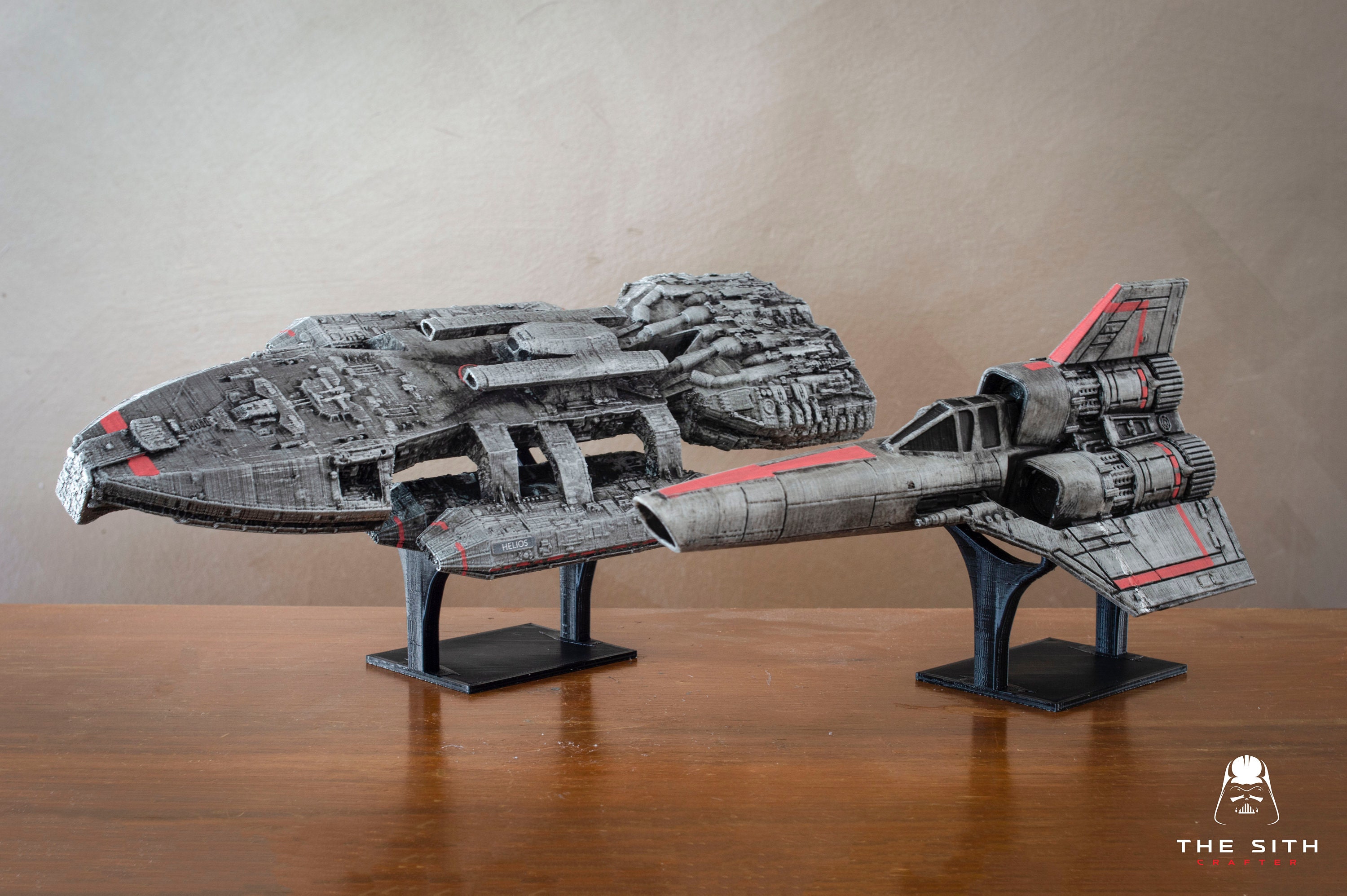 Battlestar Galactica Helios Class Warstar High Detail Ship Model ...