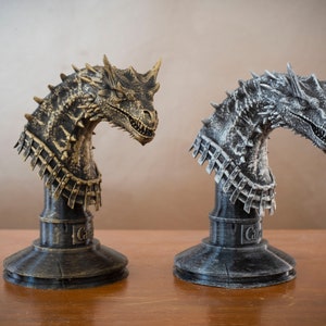 Dragon Bust Statue, Vhagar, Caraxes, Meleys, Syrax, Dragon Table Top ...