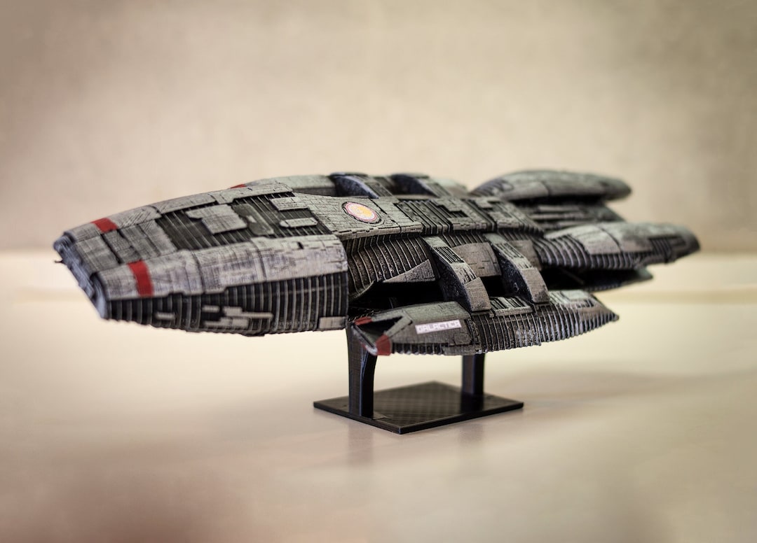 Battlestar Galactica High Detail Ship Model, Spaceship Prop Replica ...