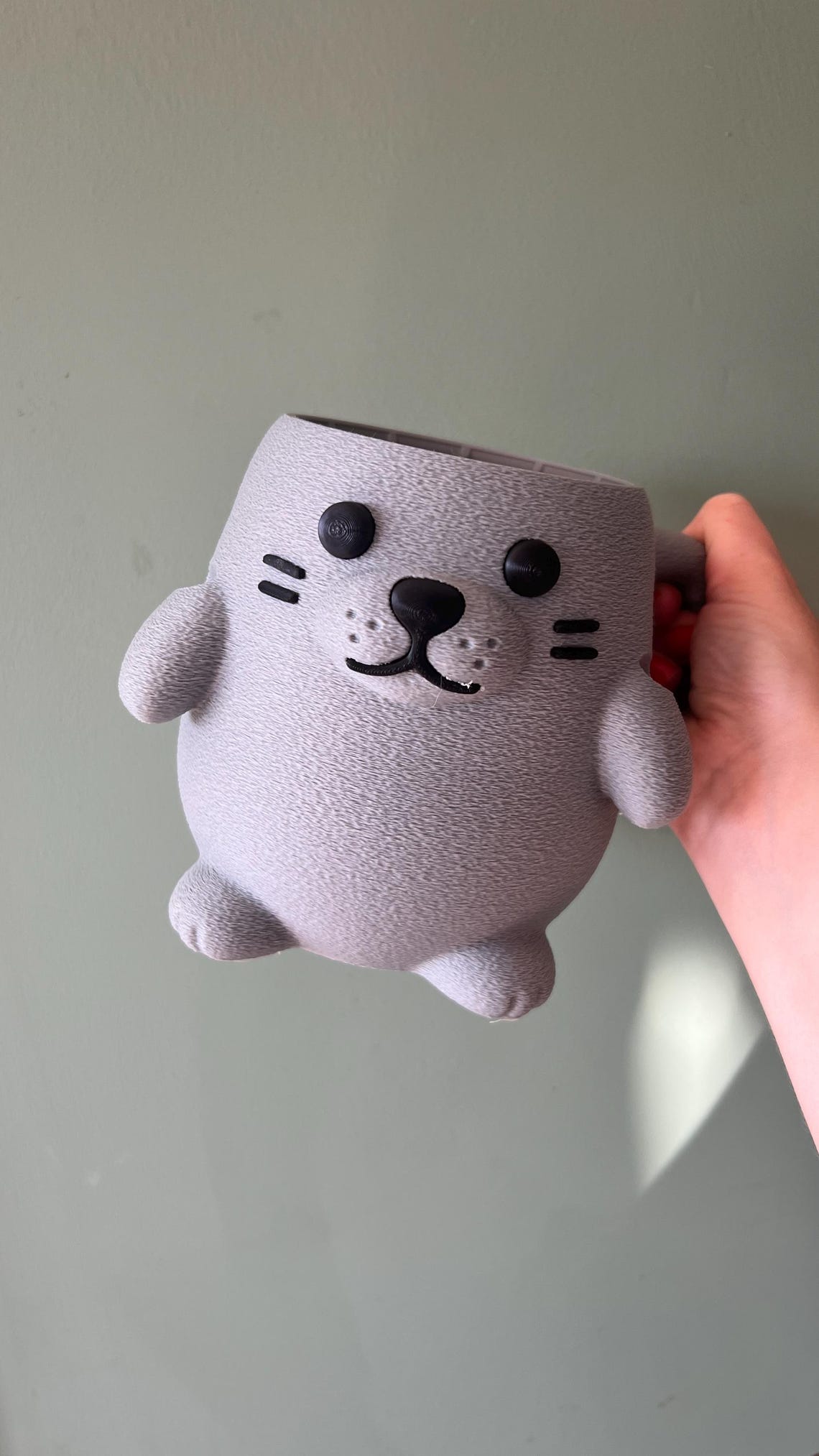 Seal Ice Cream Pint Holder – Pint Cup With Spoon Slots - Etsy