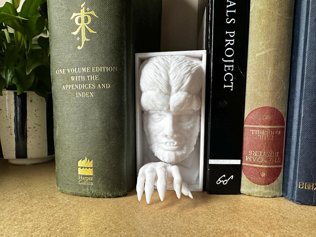 Werewolf Bookend – Classic Monster Shelf Decor for Horror Fans – Book ...