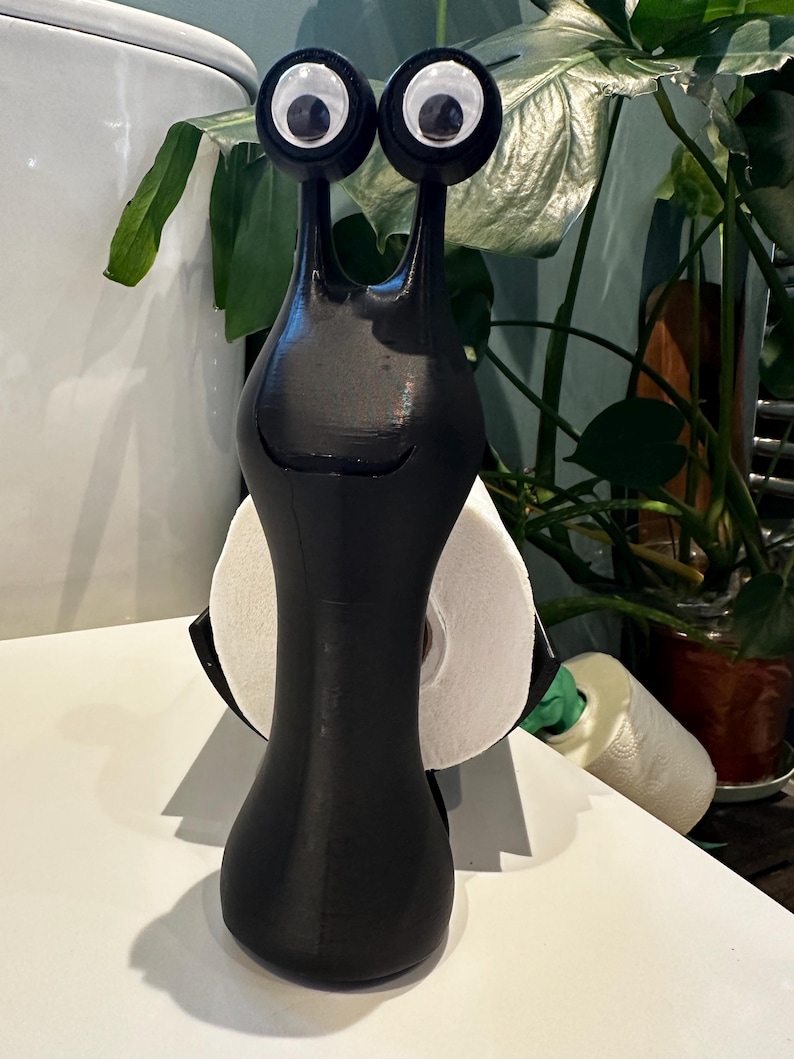 Funny Snail Toilet Paper Holder: 3D Printed Whimsical Bathroom Decor - Etsy