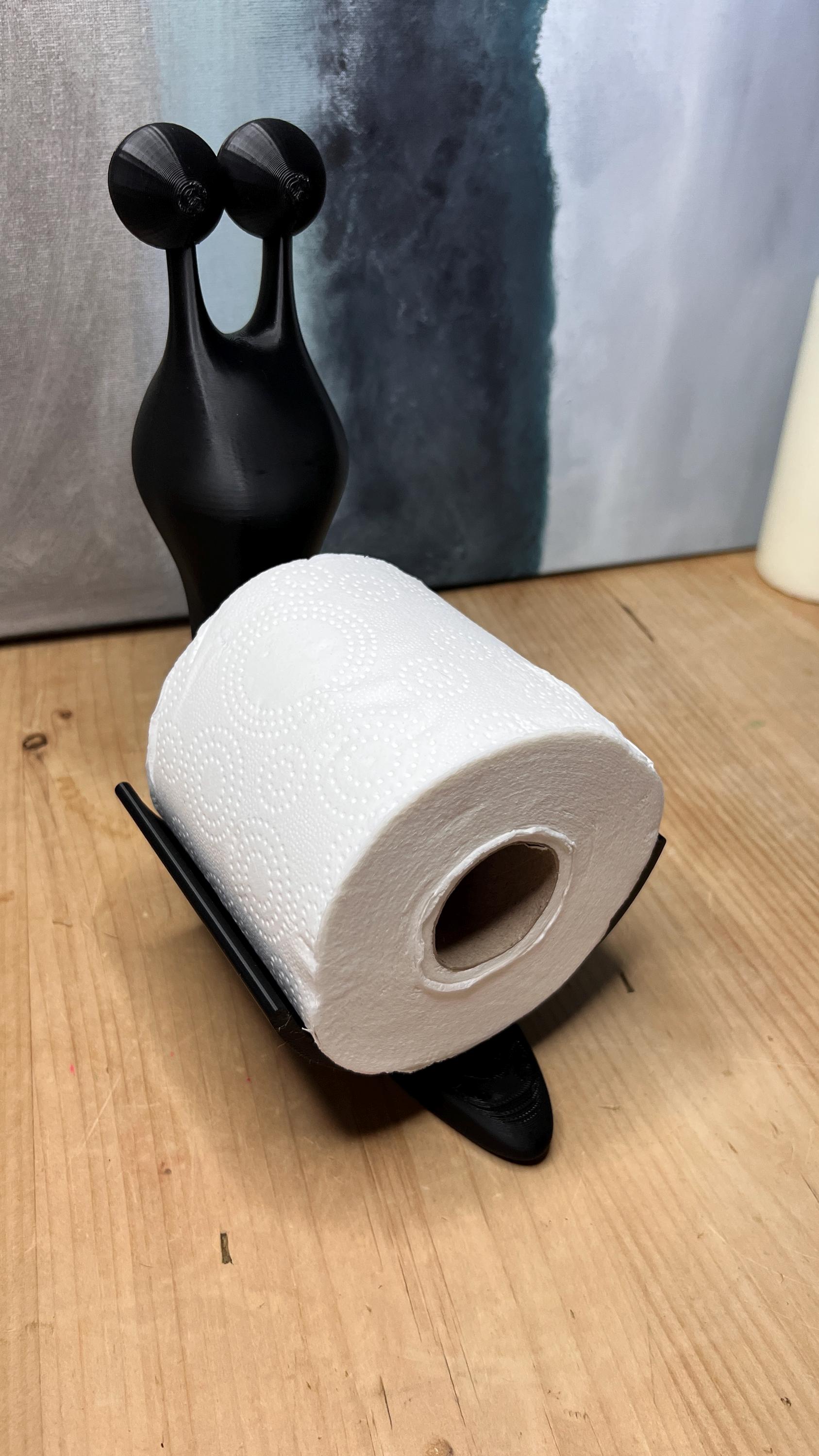 Funny Snail Toilet Paper Holder: 3D Printed Whimsical Bathroom Decor - Etsy