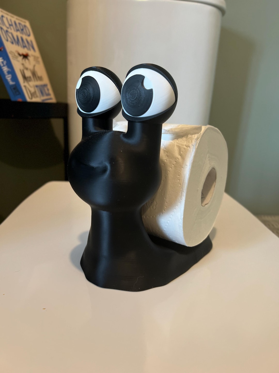 Quirky Snail Toilet Paper Holder – Playful Bathroom Decor - Etsy