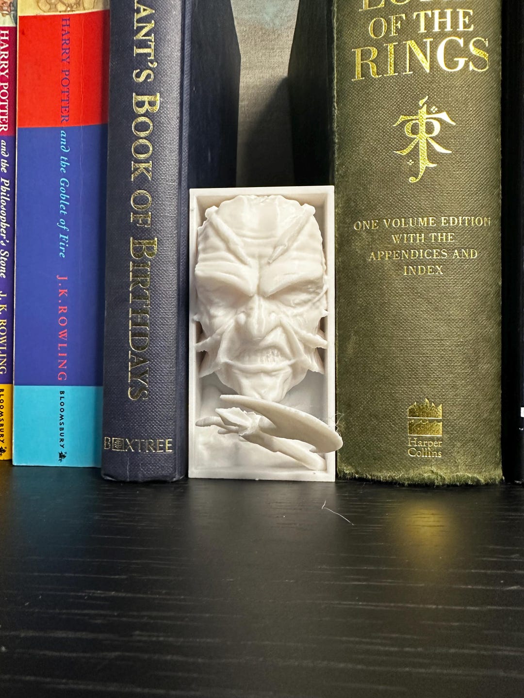 Winged Horror Book Nook: Creepy Monster Shelf Diorama - Etsy