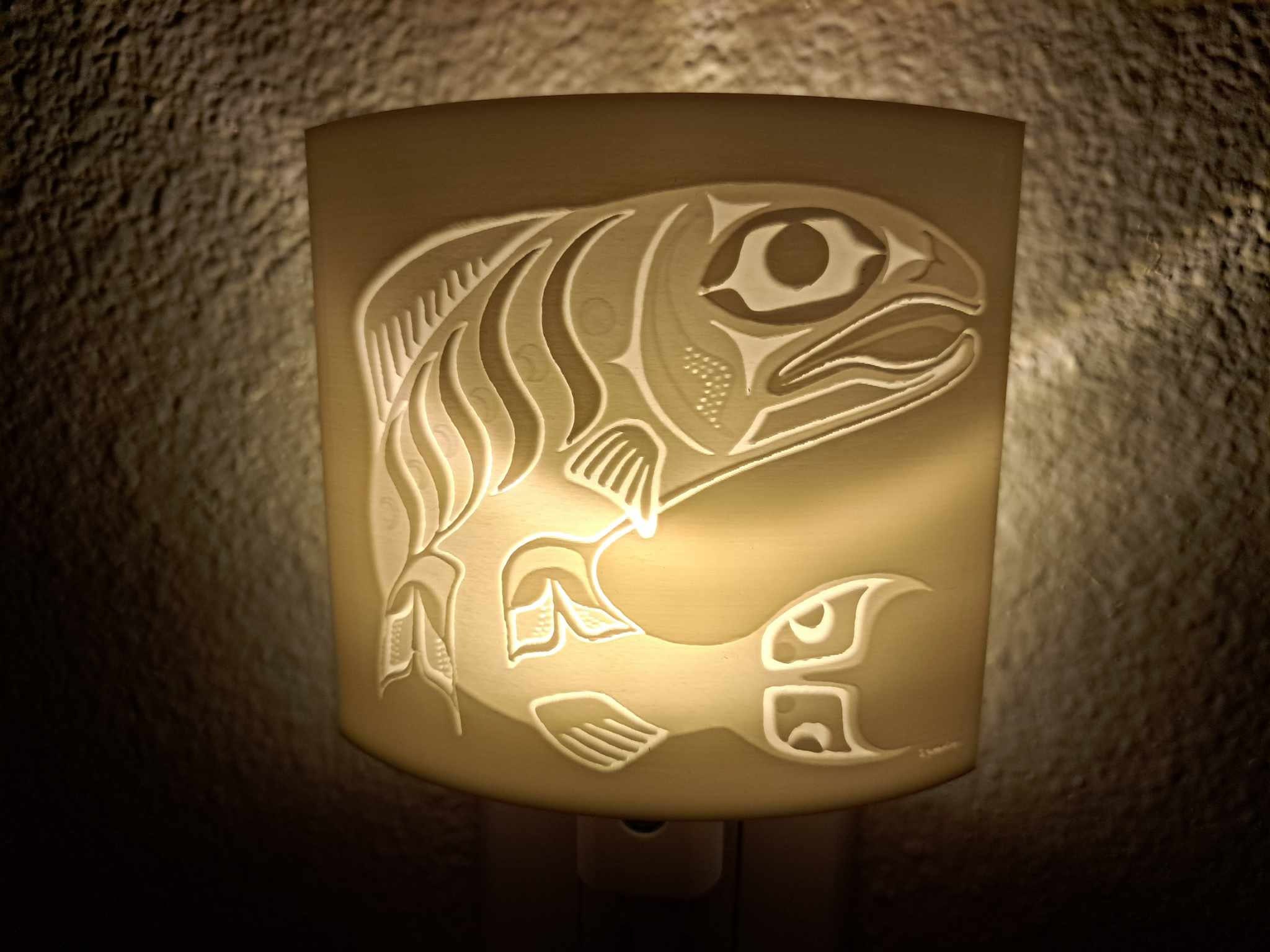 Art Night Lights - 3D Printed - Native American Art - Etsy