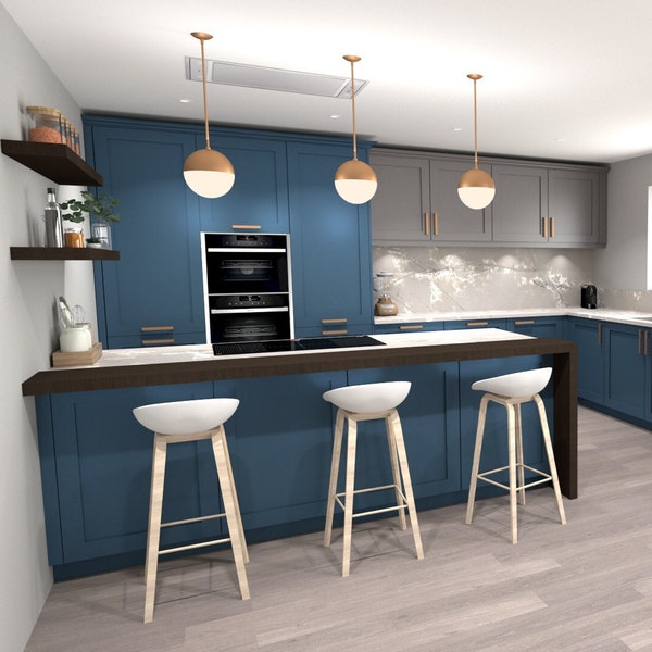 Kitchen Interior - Etsy