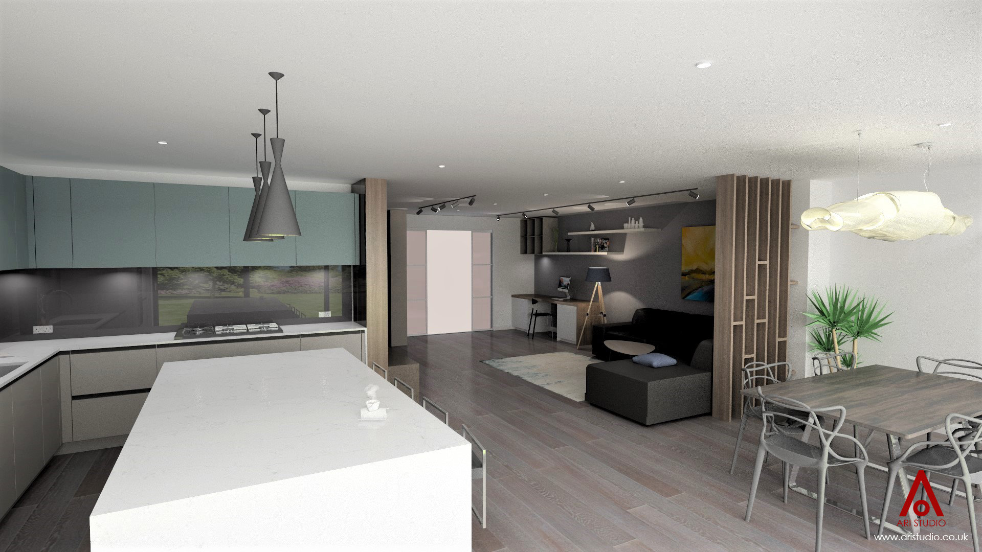 Kitchen Design Service / Interior Design / 3D Rendering / Online ...