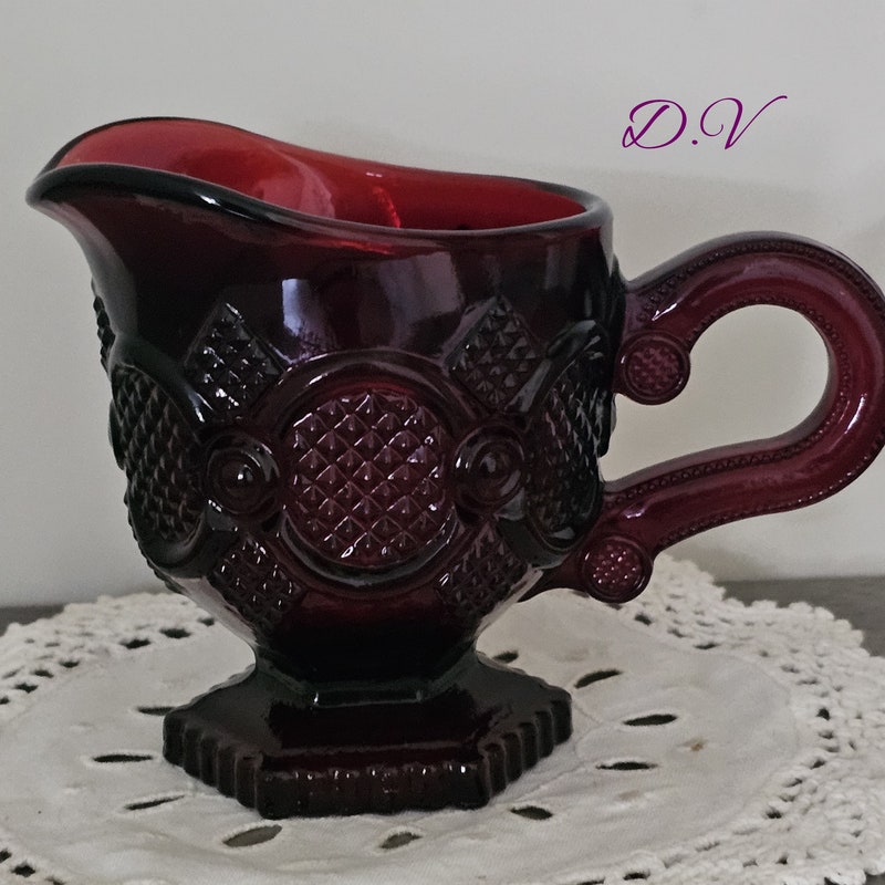 Red Creamer - Etsy