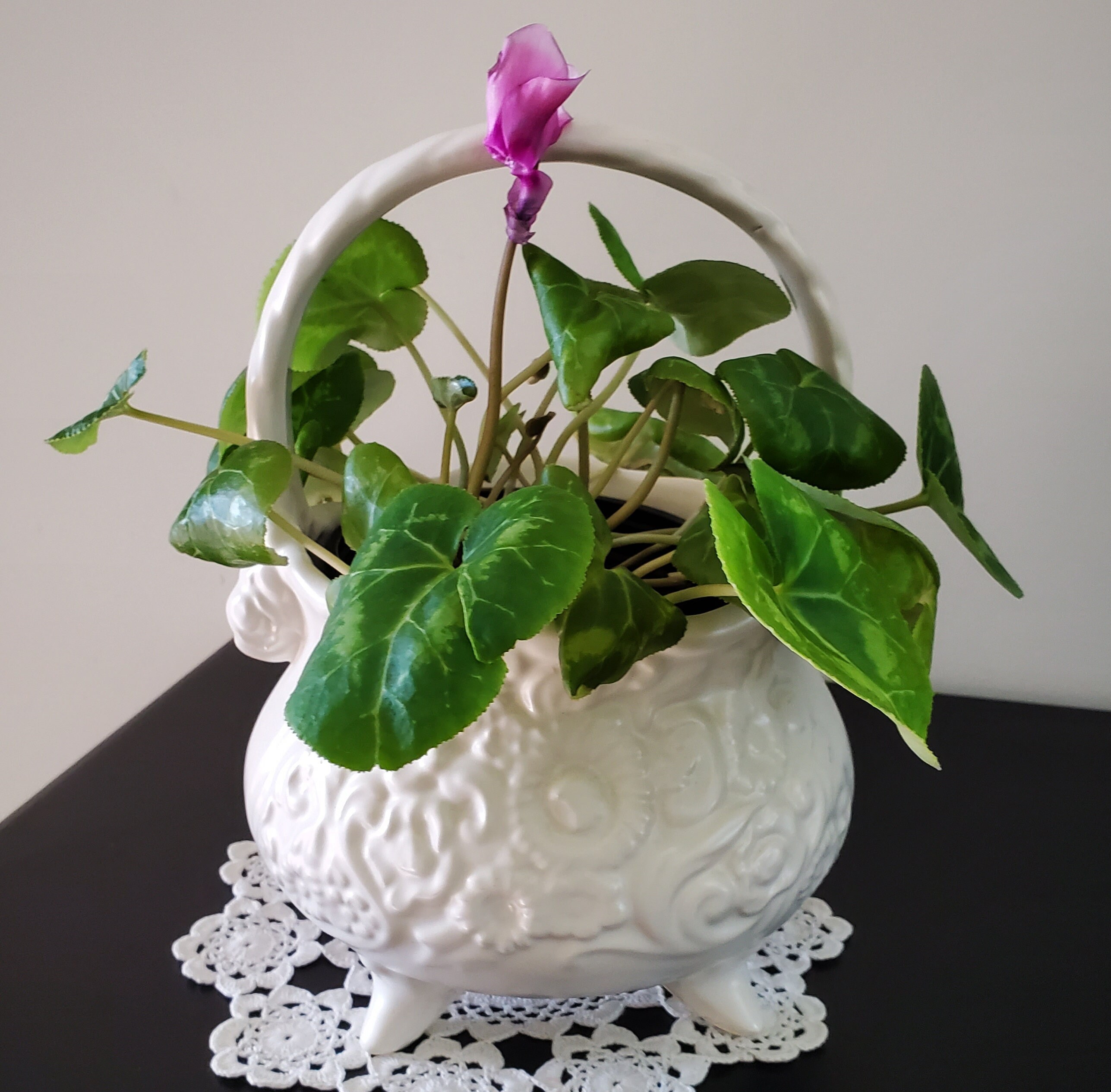 Vintage Hull Creamware Planter/flower Pot Basket - Etsy