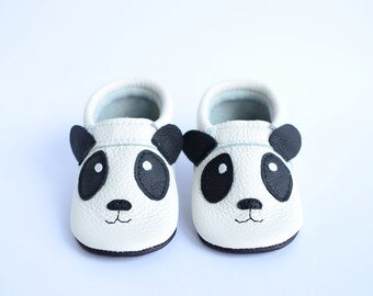 Black and White Panda Shoes | Etsy