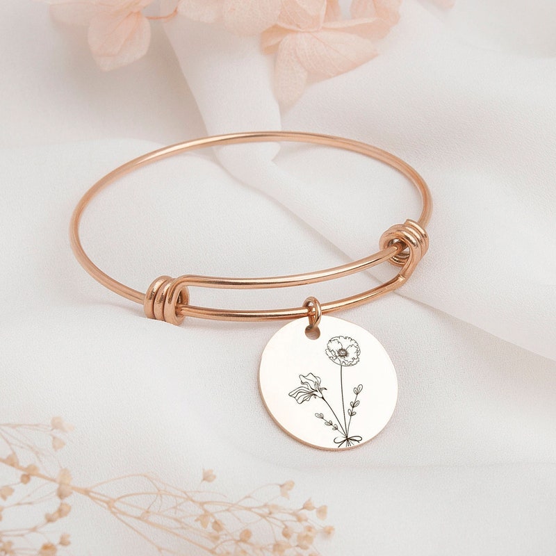 Flower Bracelet Etsy