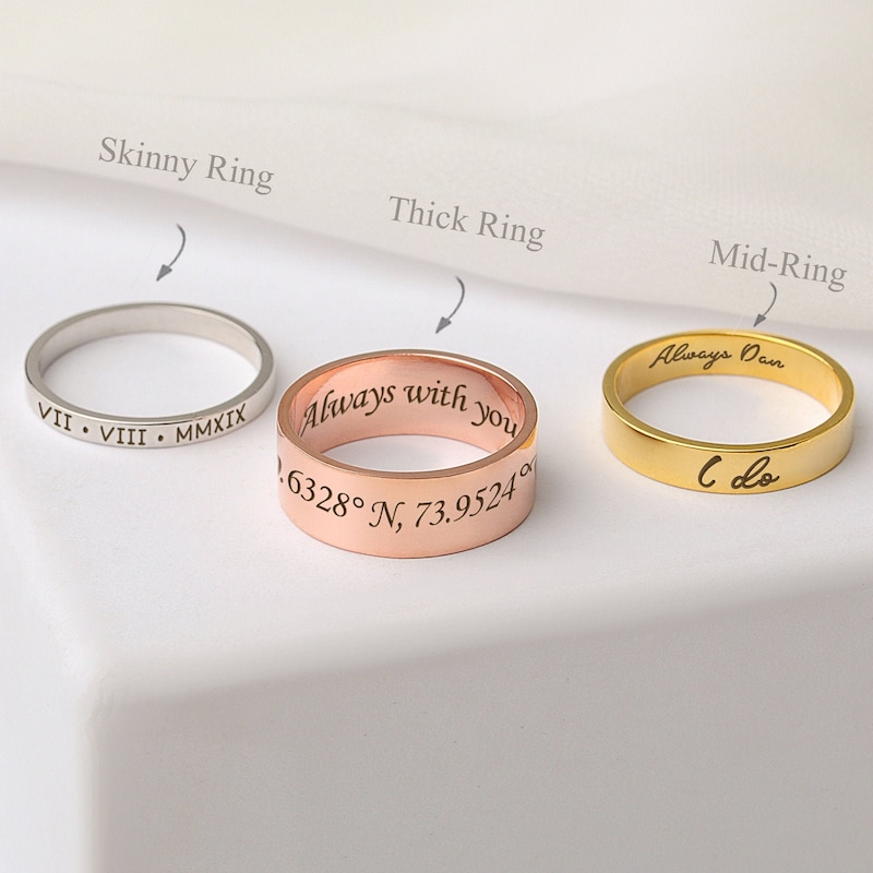Inside Engraved Ring - Etsy