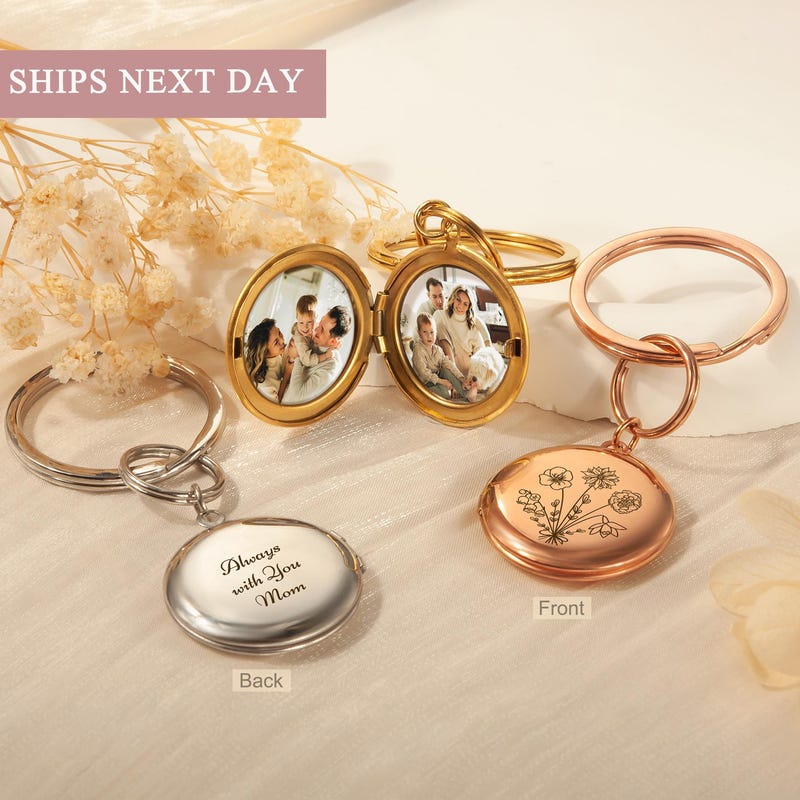 Keychain Locket Women - Etsy