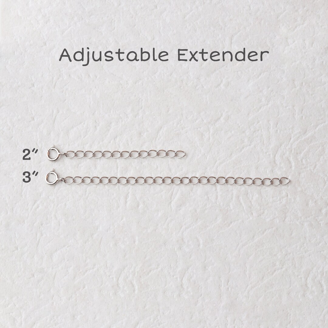 Necklace Extender - Extension Chain - Extra Chain for Adjustable ...