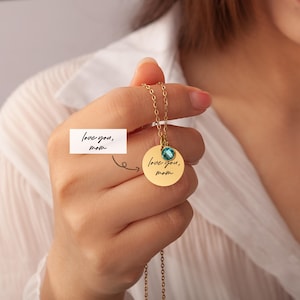 Personalized Handwriting Jewelry Etsy