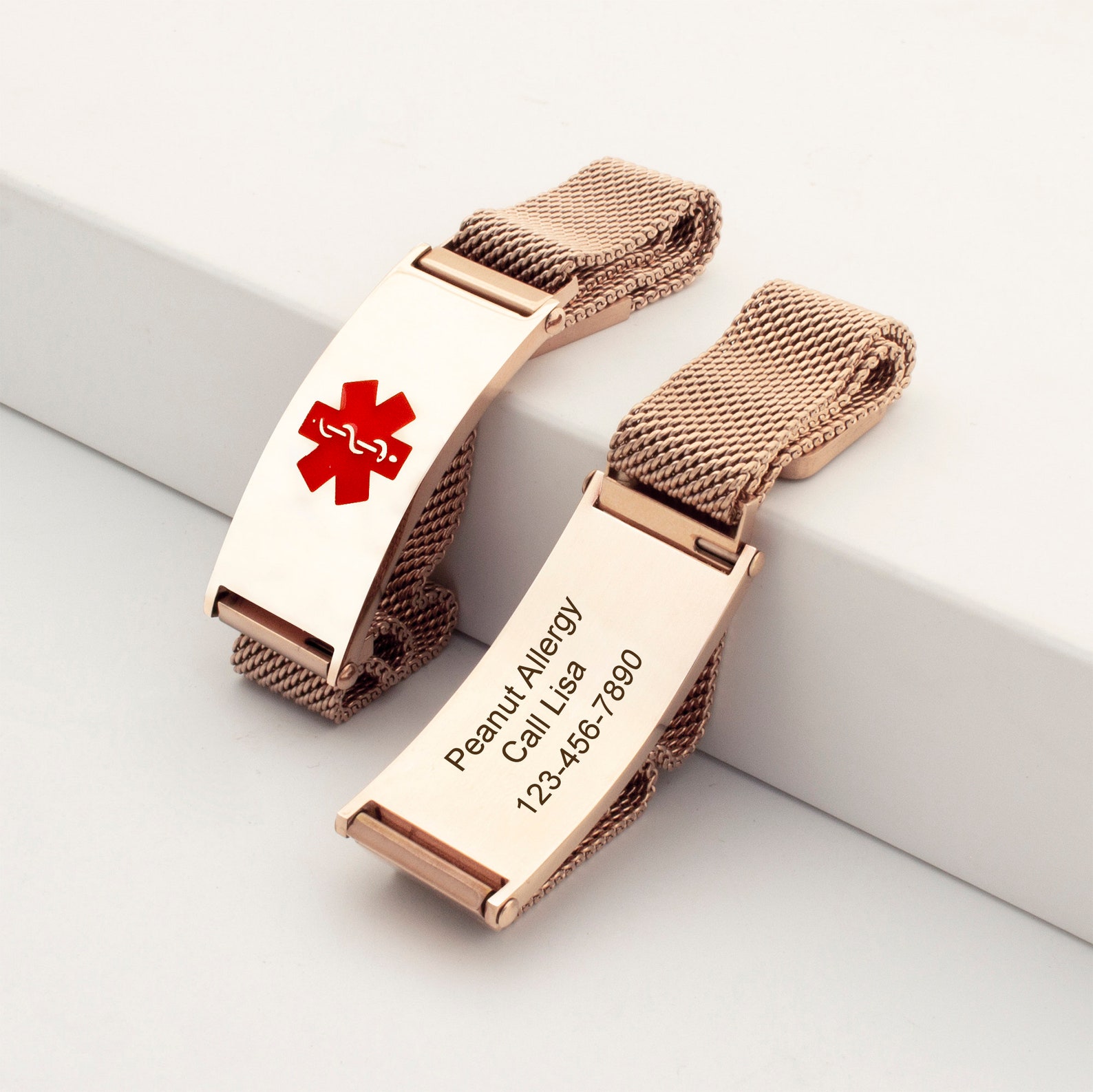 Medical Alert Bracelet Medical Id Bracelet Women Women - Etsy