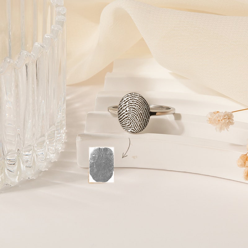 Fingerprint Ring - Etsy