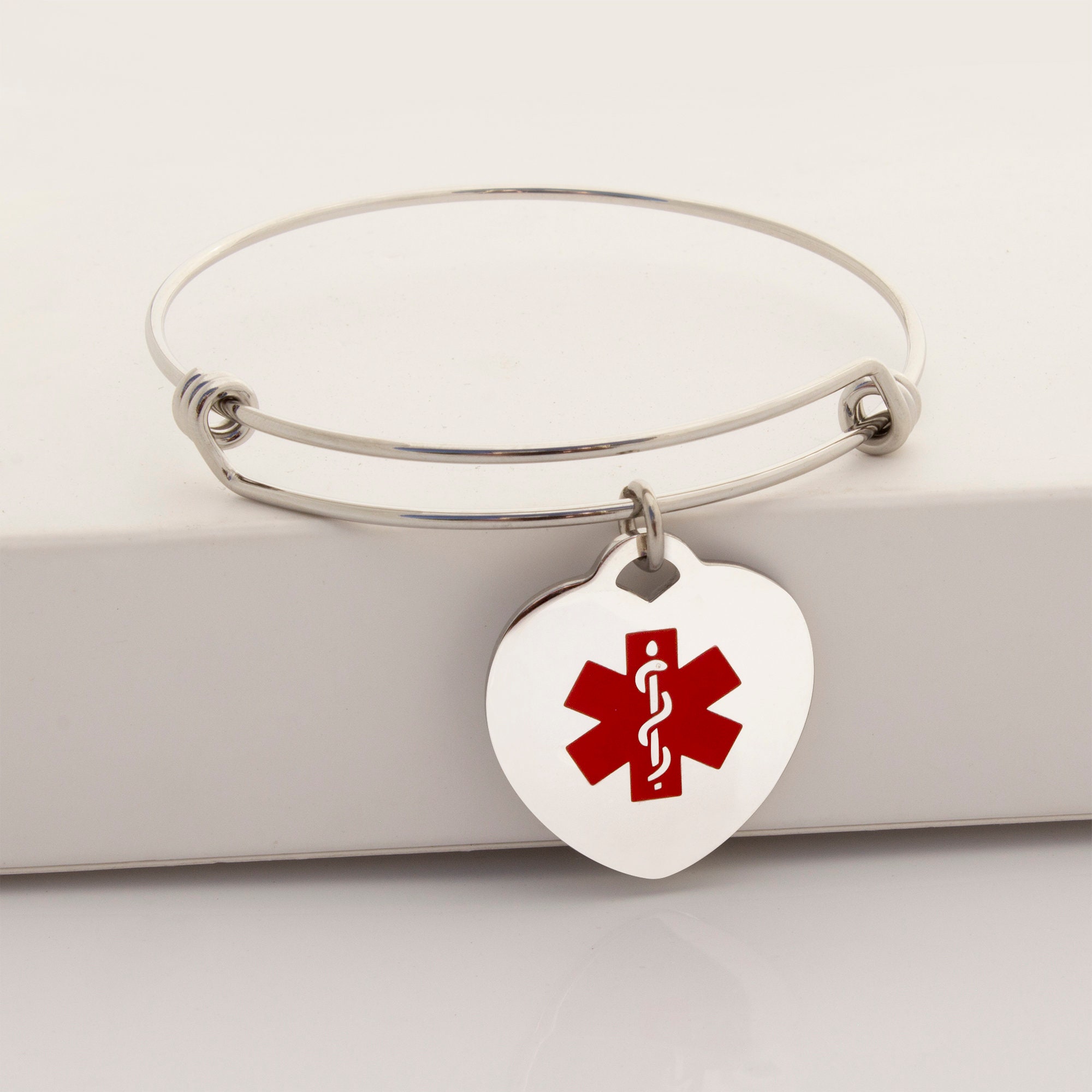 Medical Alert Bracelet Women - Medical Bracelet Stainless Steel ...