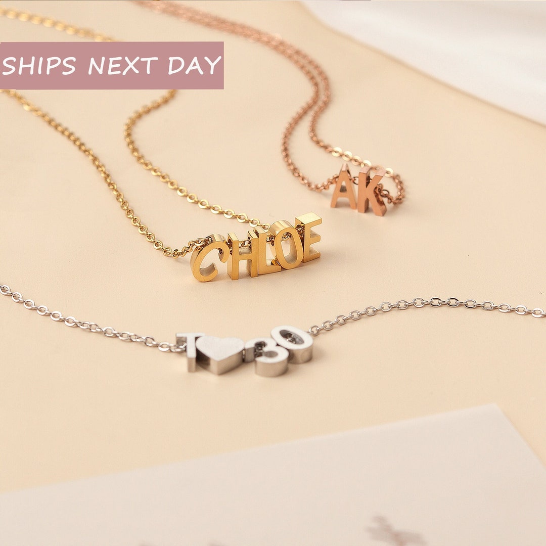 Team Necklace Personalized - Sports Necklace - Lucky Number Necklace ...