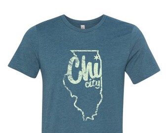 Chicago Chi-town Unisex T-shirt - Etsy