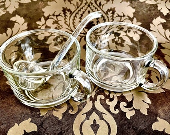 Glass Condiment Server - Etsy