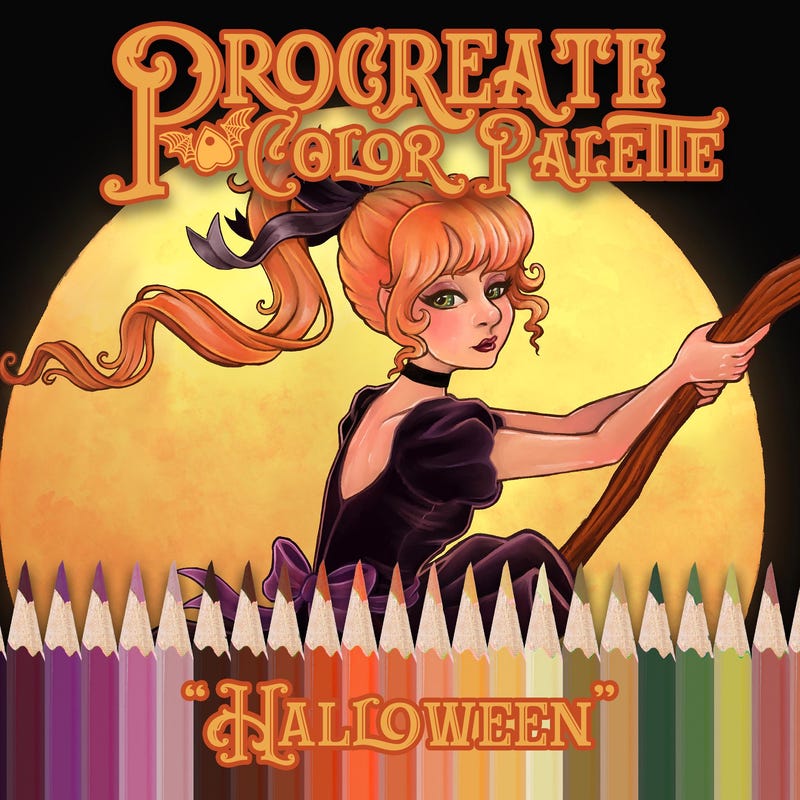 Witch Color Palette - Etsy