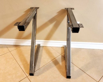 Angled table legs | Etsy