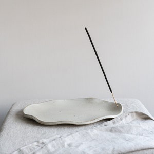 Palo Santo / Incense Holder Oval Handmade Ceramic Dish 20cm - Etsy