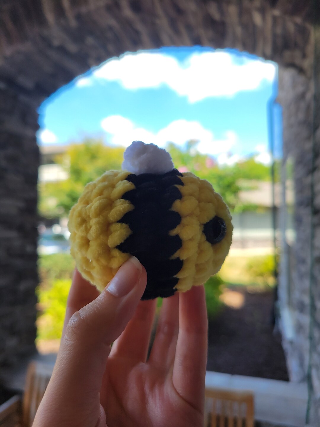 Baby Bee Amigurumi Cute and Cuddly Stuffed Crochet Insect Toy for Kids ...