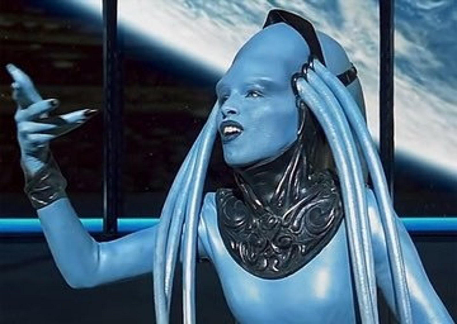 Diva Plava Laguna From the Fifth Element Digital Drawing - Etsy