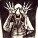 The Pale Man From Pan’s Labyrinth Print or Woodprint - Etsy
