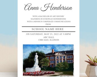 Texas Tech Graduation Invitation - Etsy