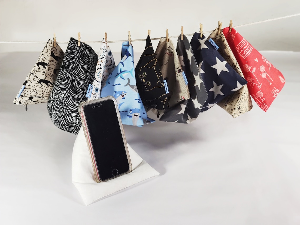 Handy-Sitzsack Handykissen mit Inlett und abnehmbarem Bezug - Etsy.de