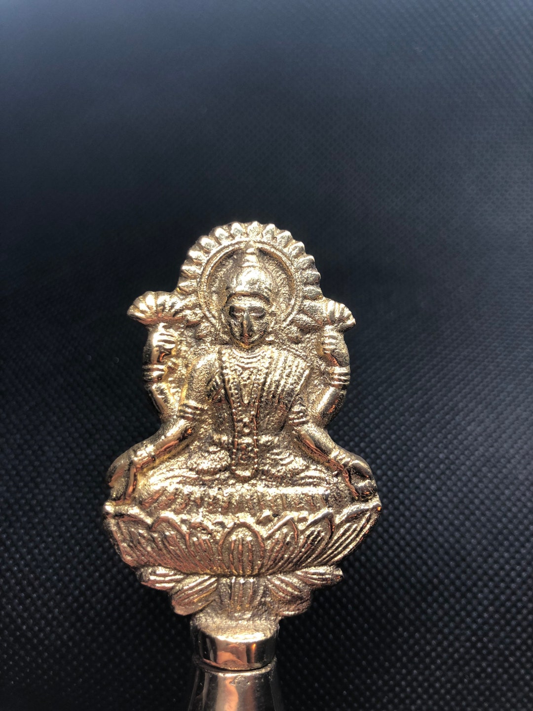 Laxmi Altar Bell; Deity Bell; Brass Bell; Cleansing Bell - Etsy