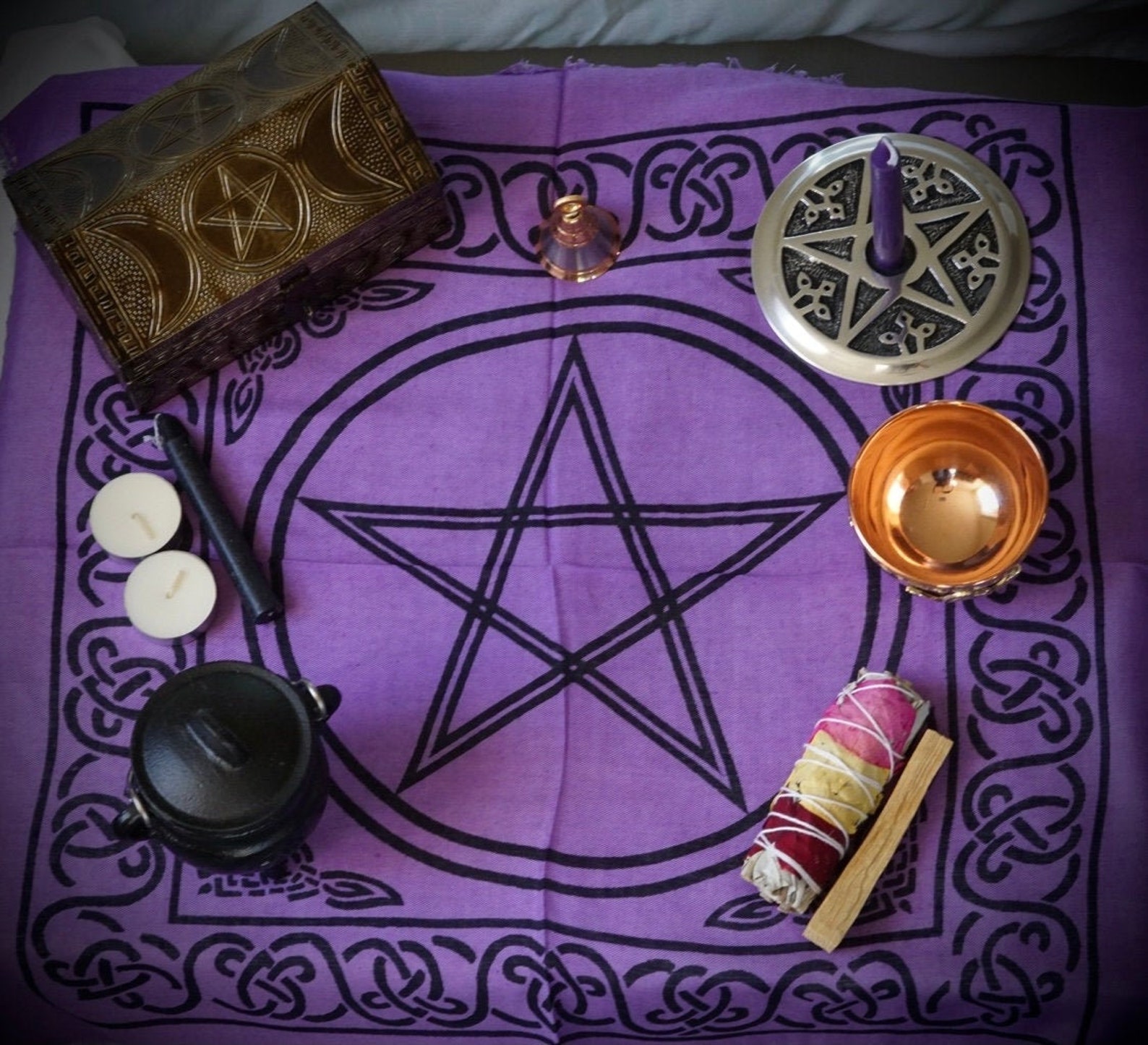Beginner Altar Kit,altar Kit With Cloth, Baby Witches, Altar Supplies ...