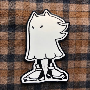 Sonic the Hedgehog , Shadow the Hedgehog Ghost Vinyl Stickers | Glossy ...