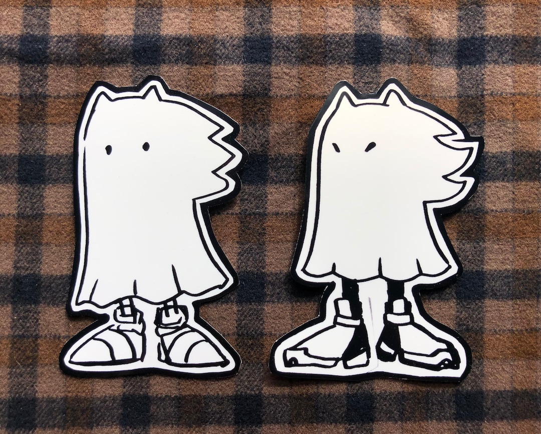 Sonic the Hedgehog , Shadow the Hedgehog Ghost Vinyl Stickers | Glossy ...