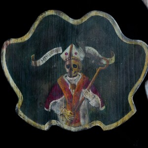 Memento Mori 18th Century Skull Oil Art Painting Skeleton Religious ...