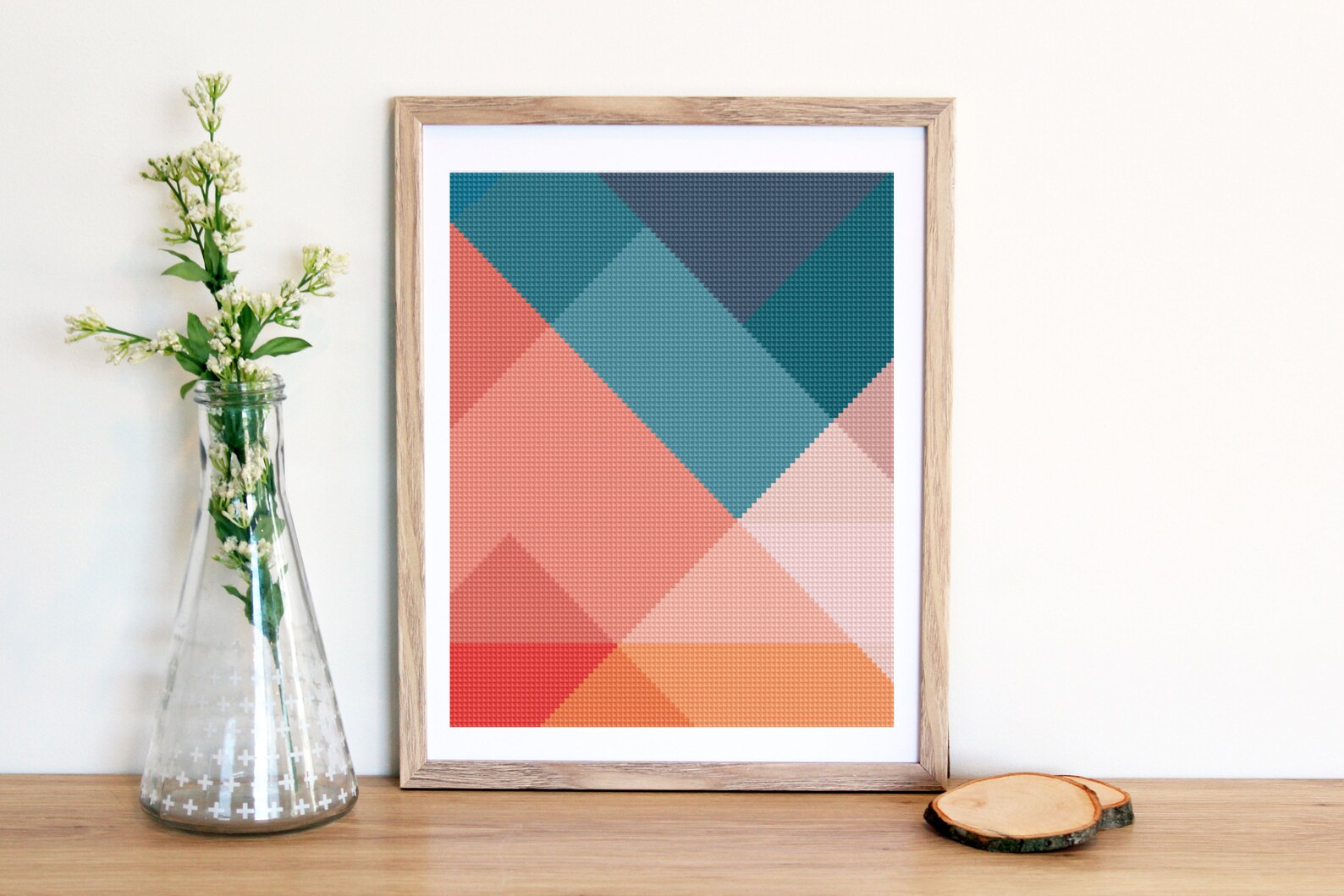 Geometric Cross Stitch Pattern - Etsy