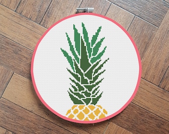E Pattern Punch Needle Standing Pineapple PDF - Etsy